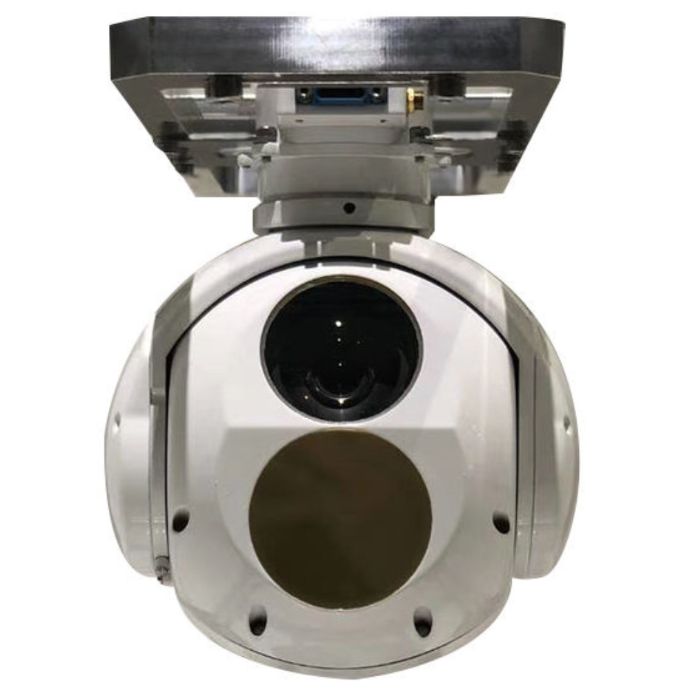Hxts01c 15km Target Detection Identification Drone Pods 1kg Weight 2 Axis 640x512 Thermal